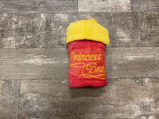 Princess Crown Hooded Towel - Kids Kute Kreations, Inc.